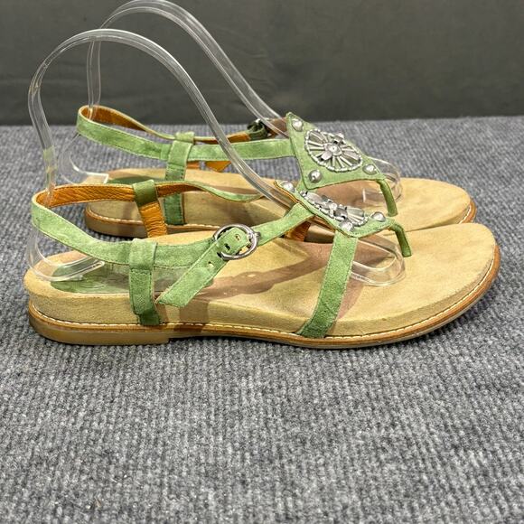 Earthies | Shoes | Earthies Sandals Women 95 Tello Grass Leather ...